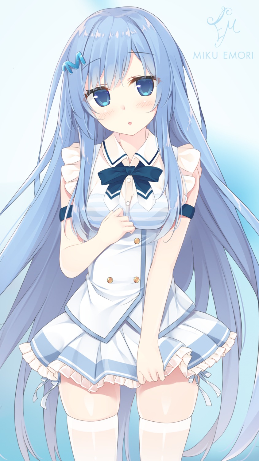 miko 92 emori miku project emori miku bra see through thighhighs | #397648 | yande.re